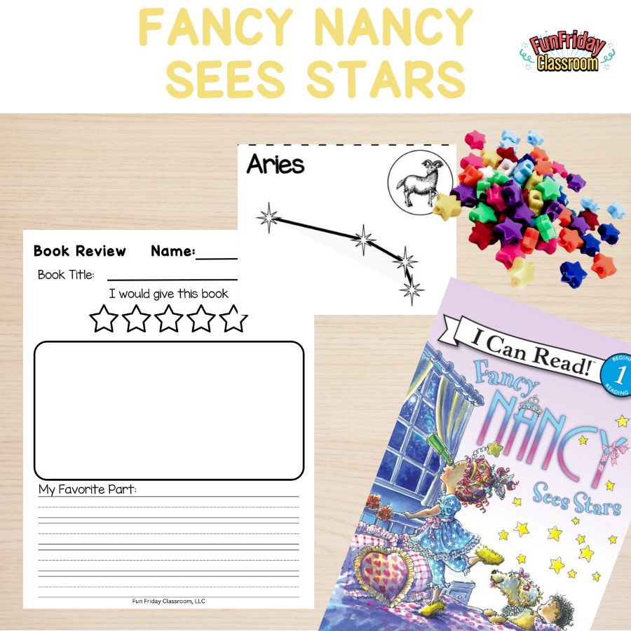 Fancy Nancy Sees Stars - Begin with Books — Kindergarten Crate