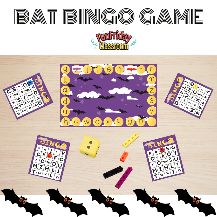 Bat Bingo Game — Kindergarten Crate