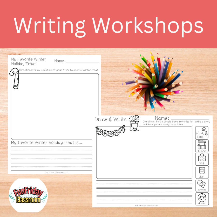 Writing Made Fun - Candy Cane — Kindergarten Crate